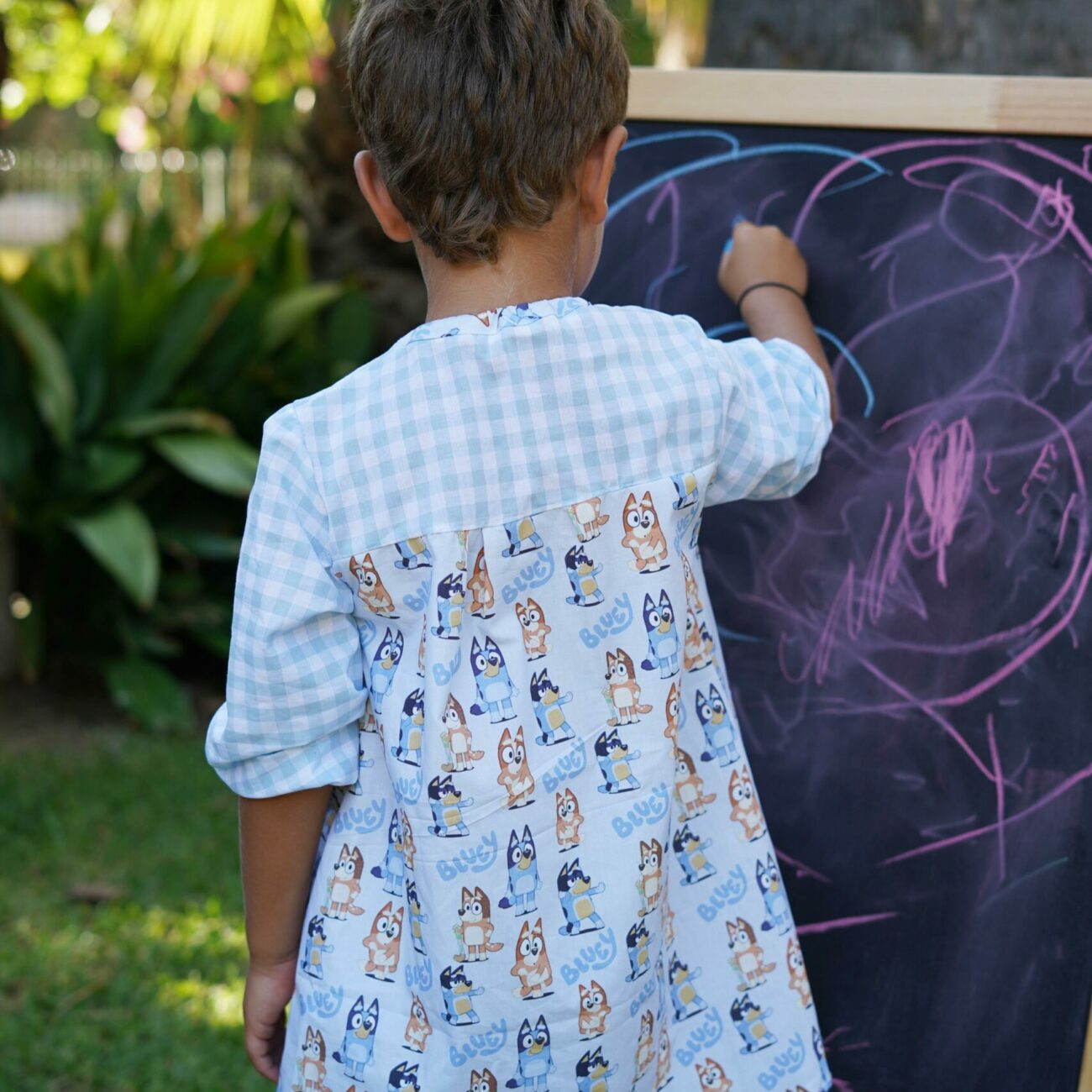 Babi escolar de bluey – Telas y Retales